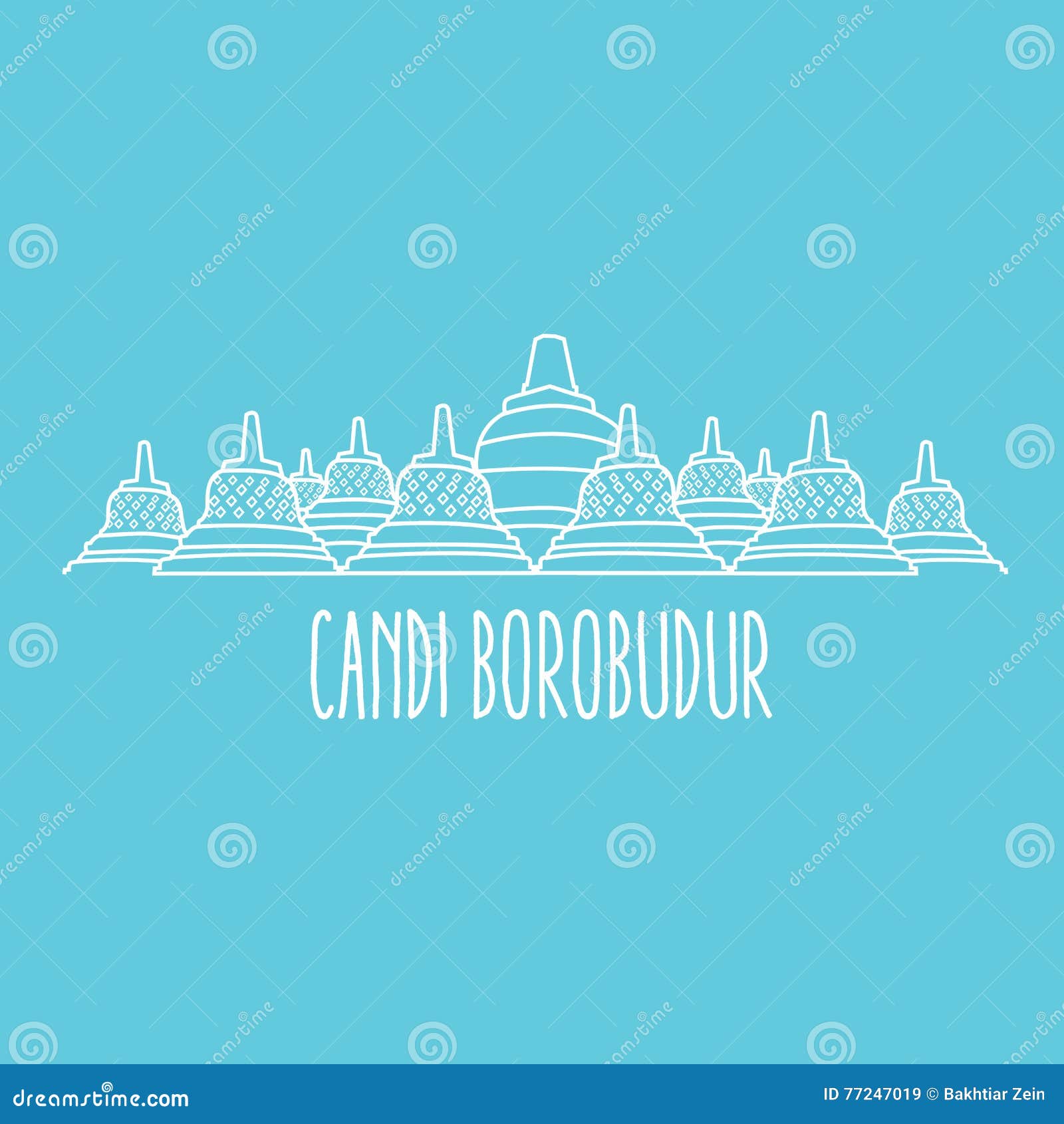 Candi Borobudur Stock Illustrations – 15 Candi Borobudur Stock ...