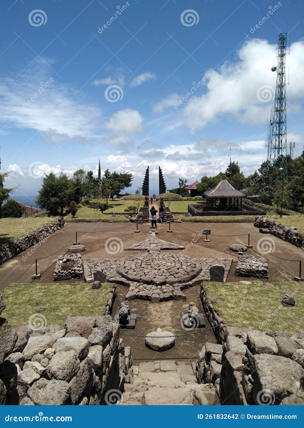 Candi Cetho Hindu Temple, Java, Indonesia Stock Photography ...
