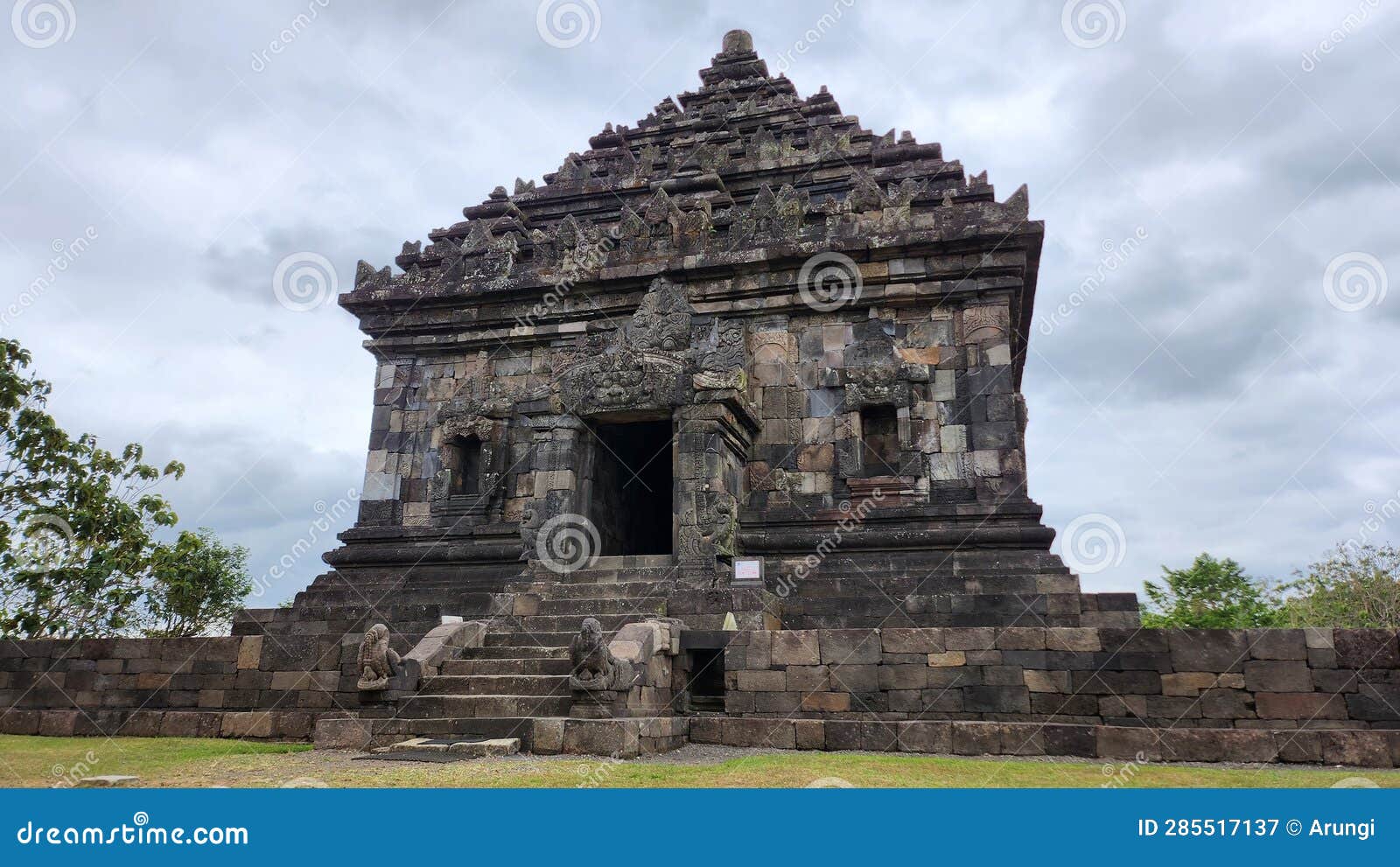 Candi Ijo - Ijo Temple Indonesia Stock Image - Image of stone, culture ...