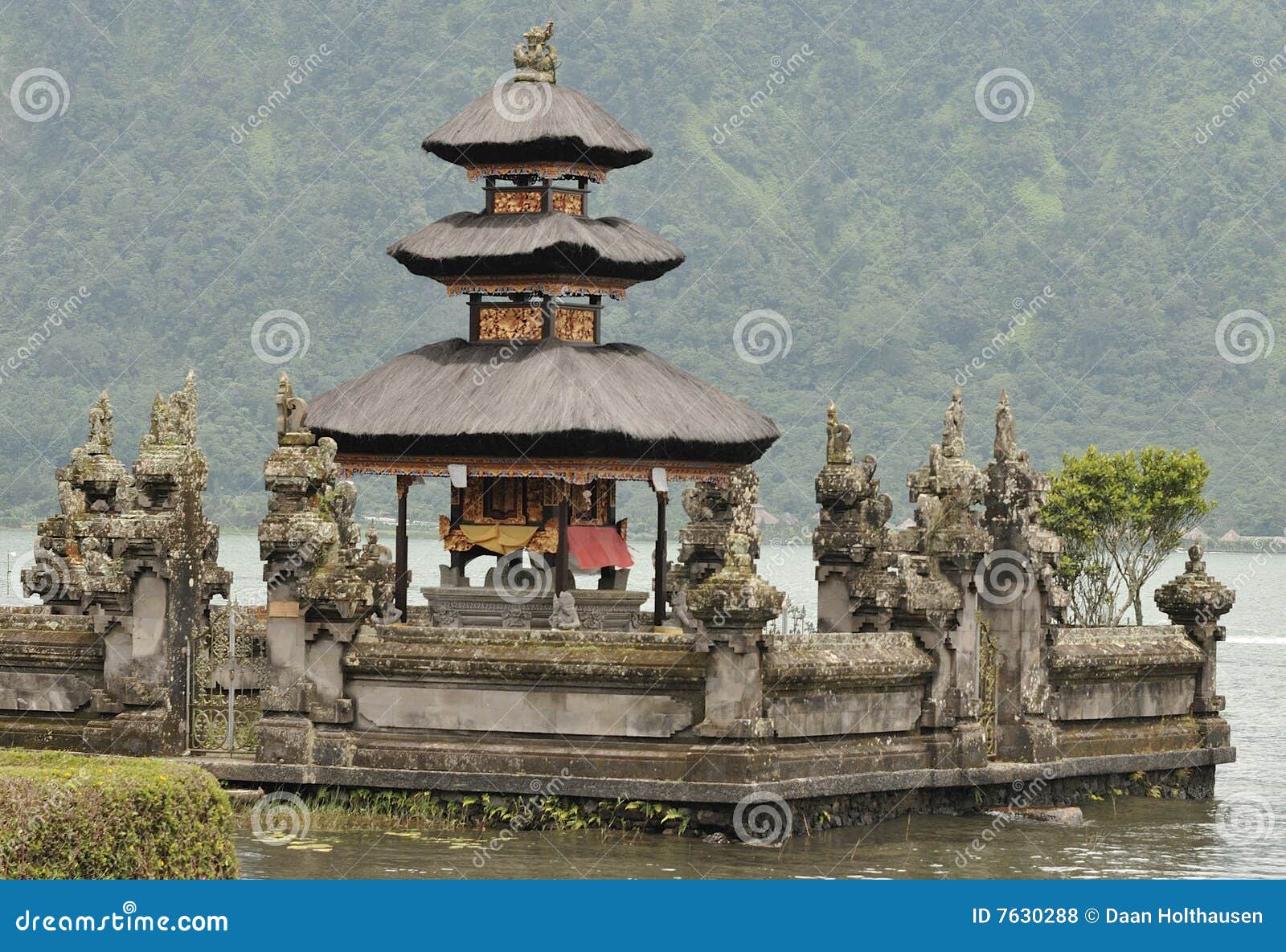 Candi Kuning, stock photo. Image of water, holiday, statue - 7630288