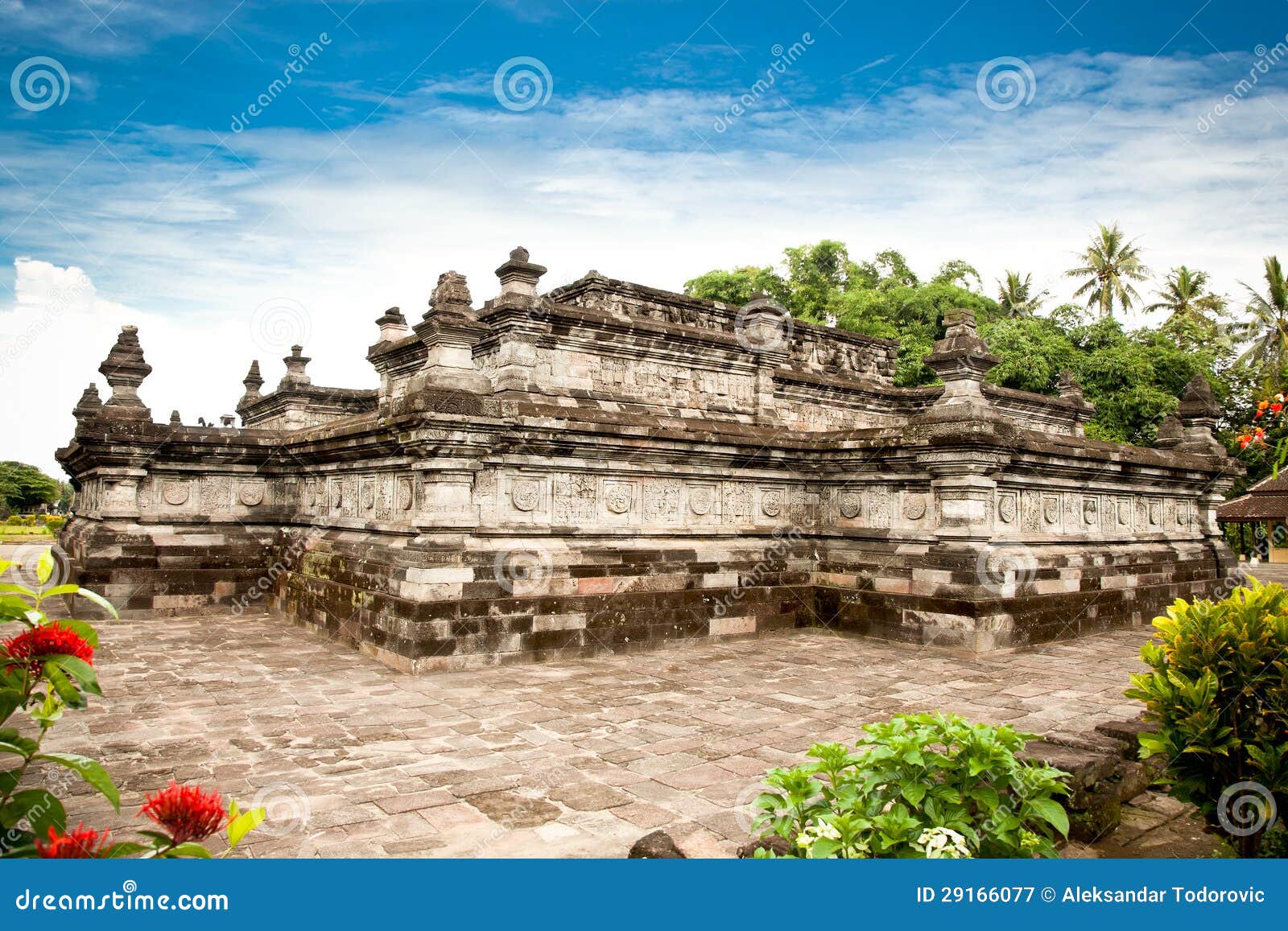 Candi Penataran Temple In Blitar, Indonesia. Stock Image ...