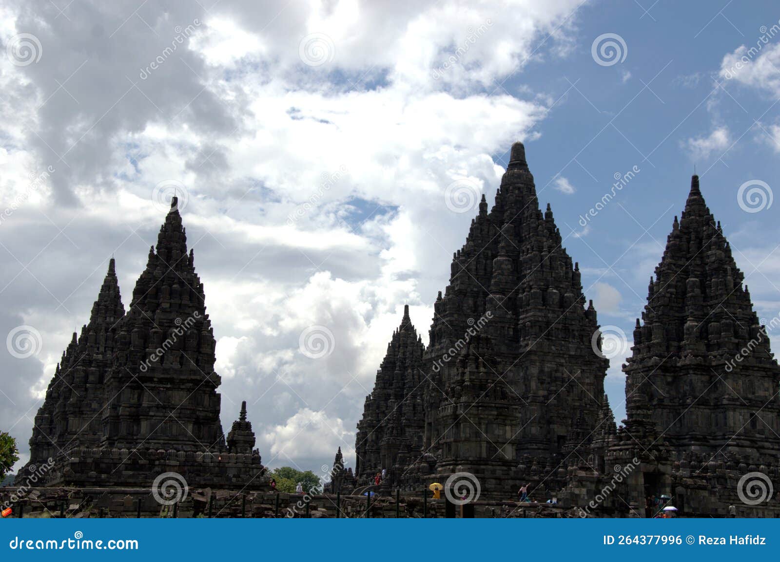 Candi Prambanan Kingdom Java Statue Stock Photo - Image of tourism ...