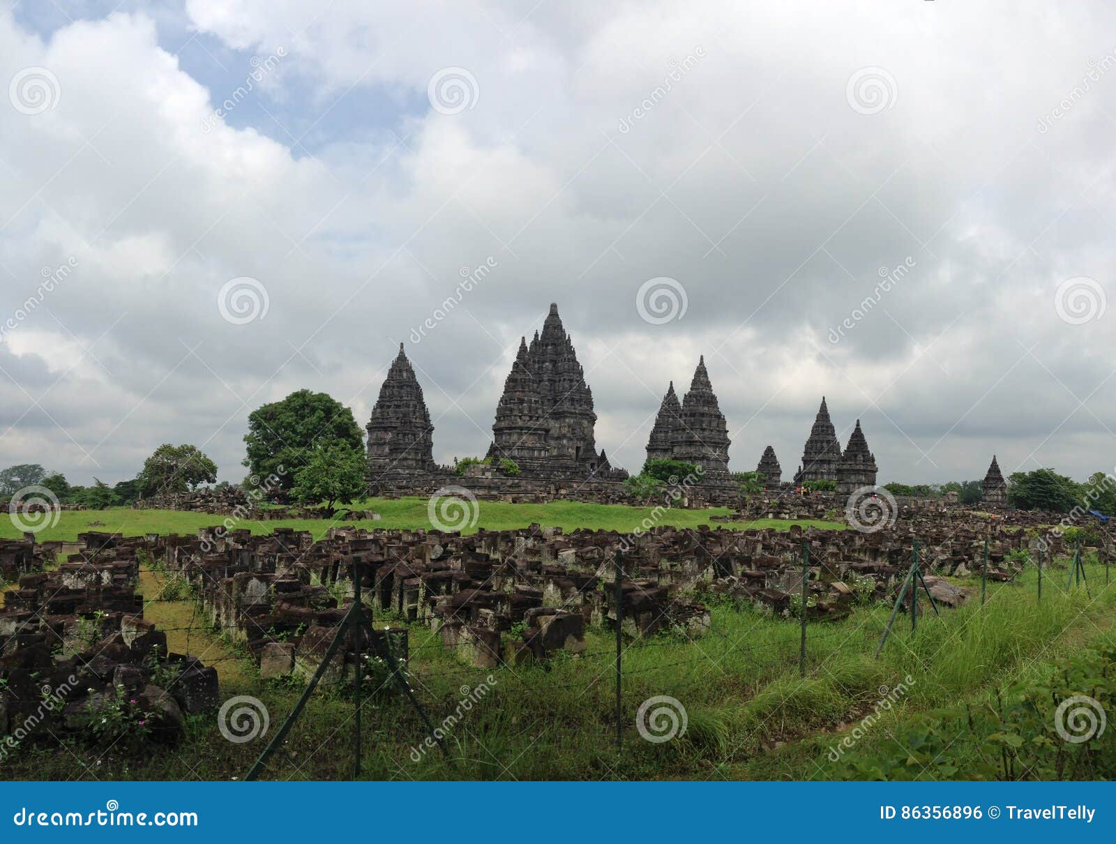 Candi Prambanan stock photo. Image of creator, trimurti - 86356896