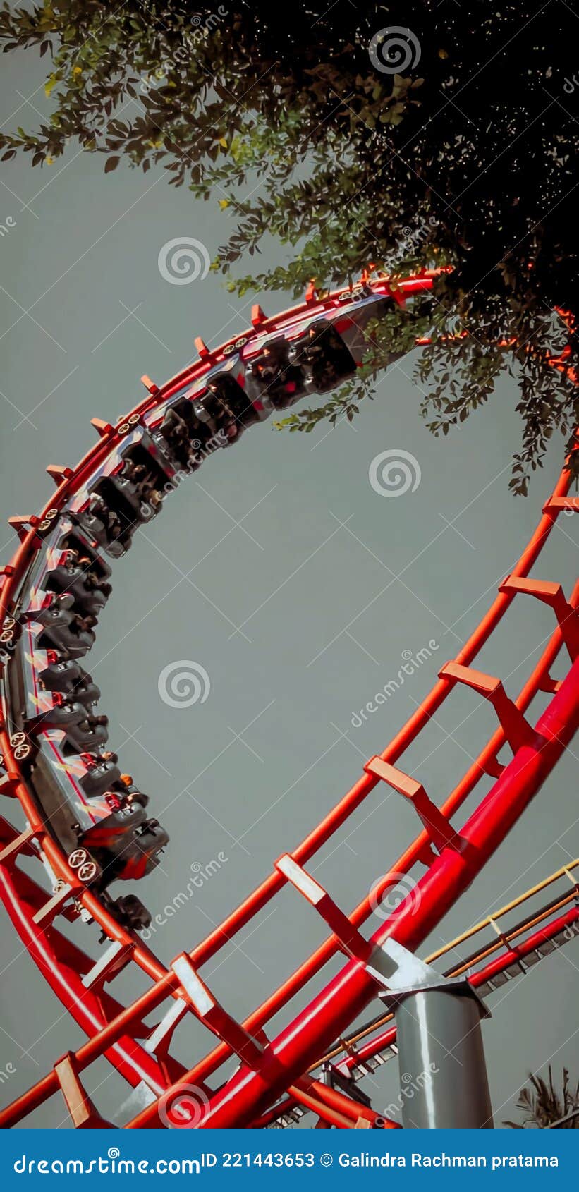 Roller Coaster Crowd Screams Stock Image - Image of screams, roller ...
