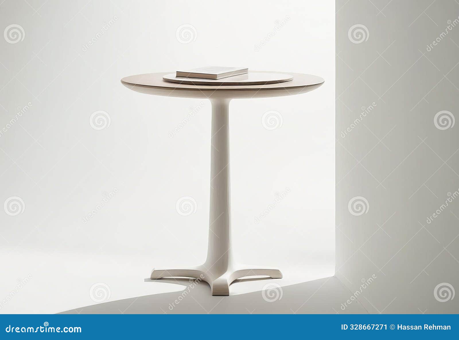 A Candid Shot on the Side Table Stock Illustration - Illustration of ...