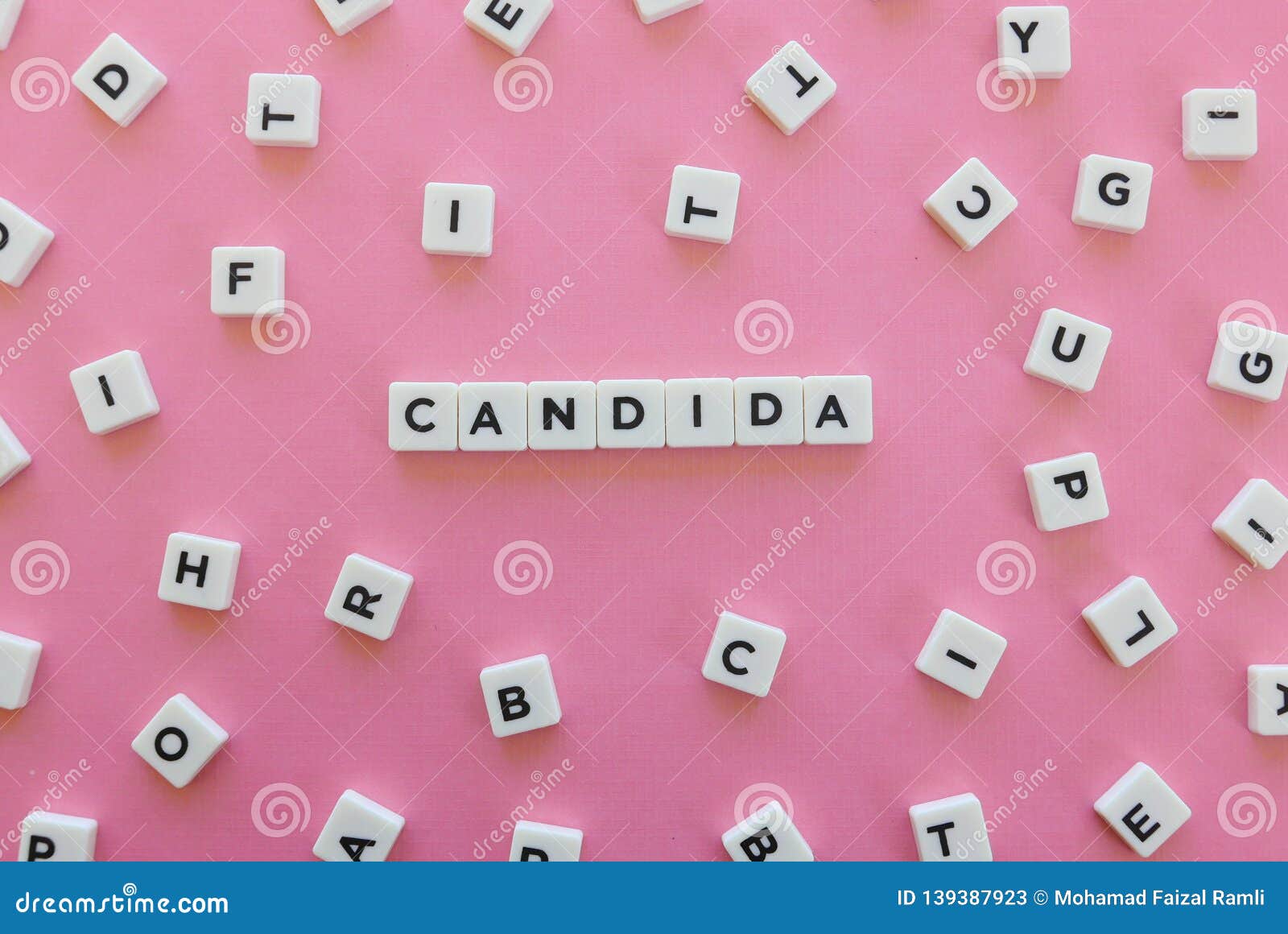 Candida Word Made of Square Letter Word on Pink Background. Stock Image ... Candida Word Made of Square Letter Word on Pink Background. Stock Image ...