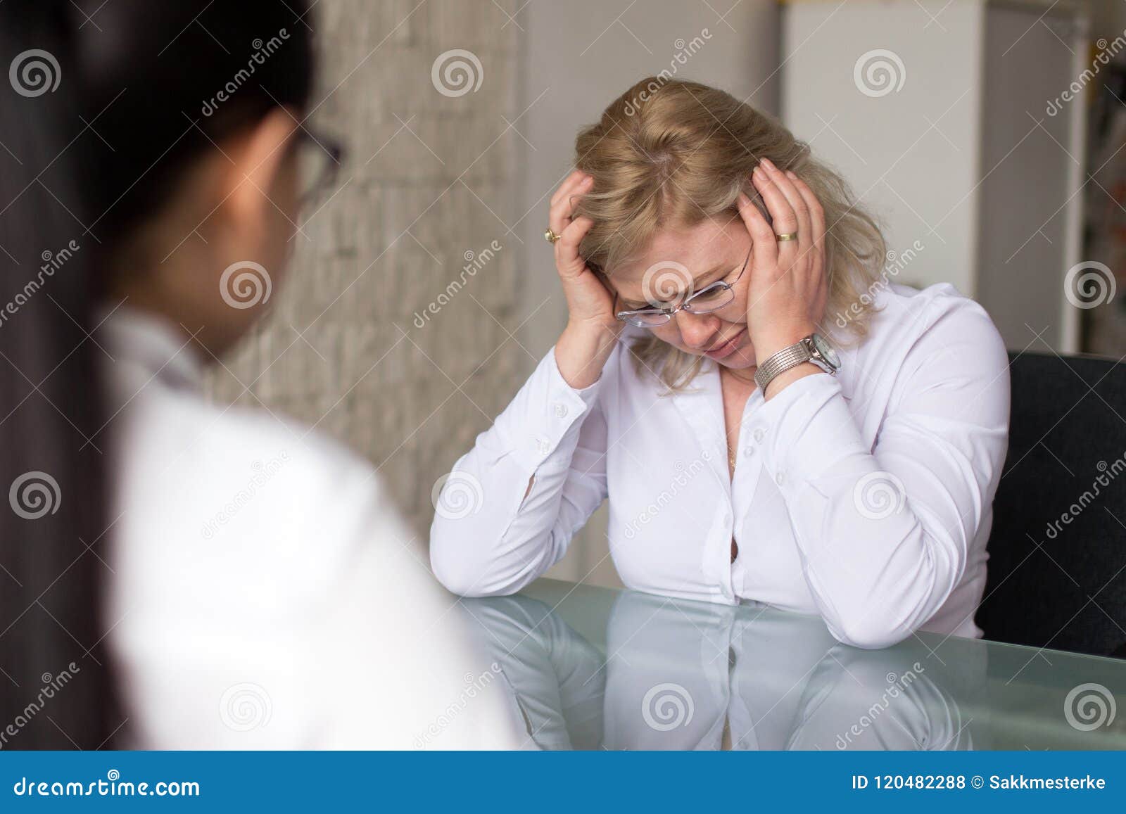 Candidate Crying and Failure on Job Interview Stock Photo - Image of ...