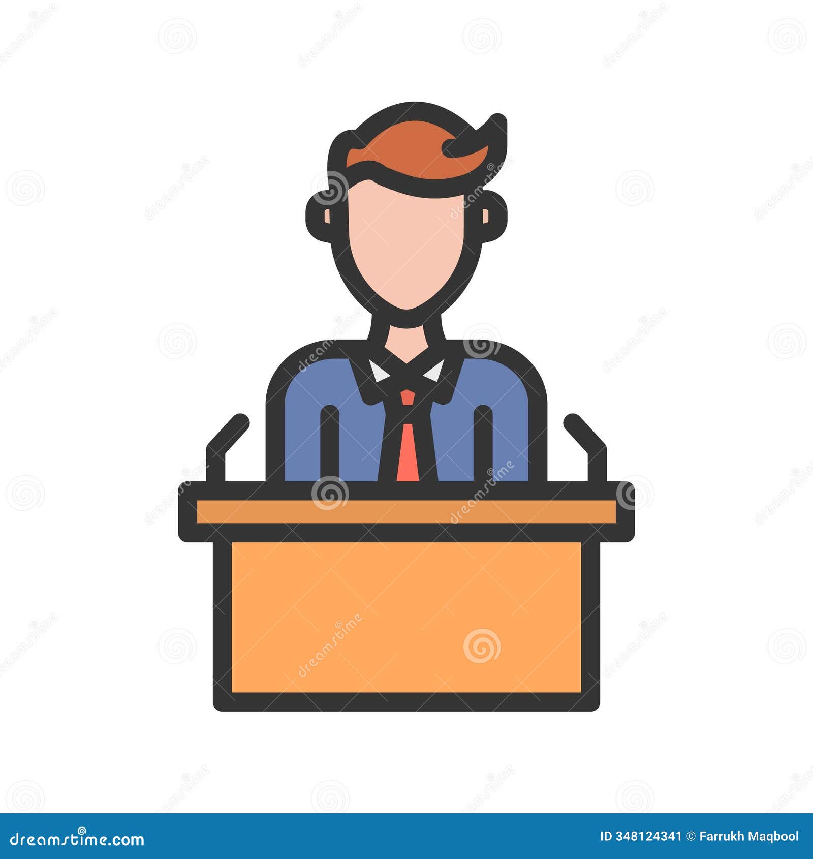 Candidate Icon. Nominee, Applicant Symbol. Basic RGB Royalty-Free Stock ...