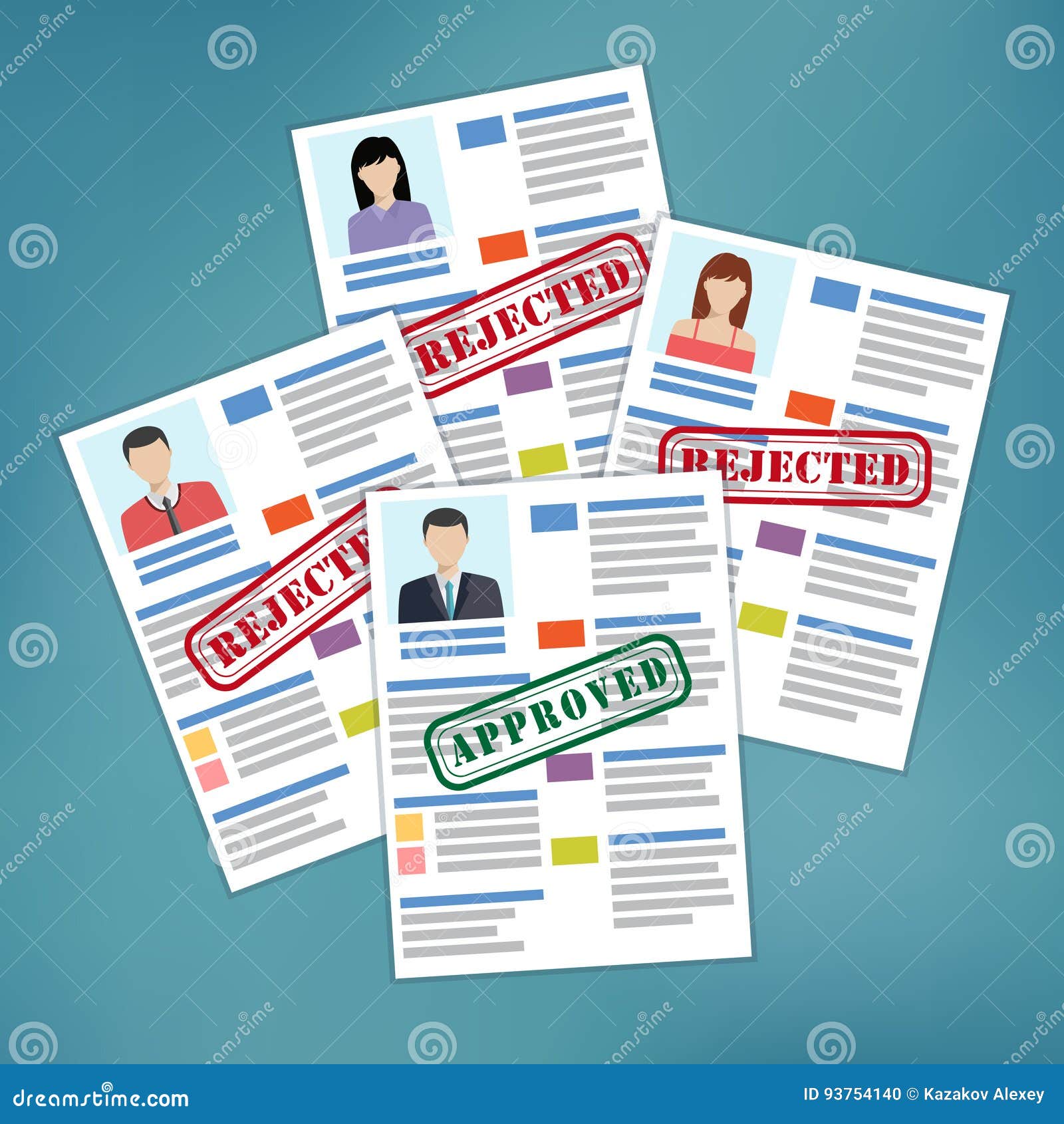 3d Rejected Work Injury Claim Form Royalty-Free Cartoon | CartoonDealer ...