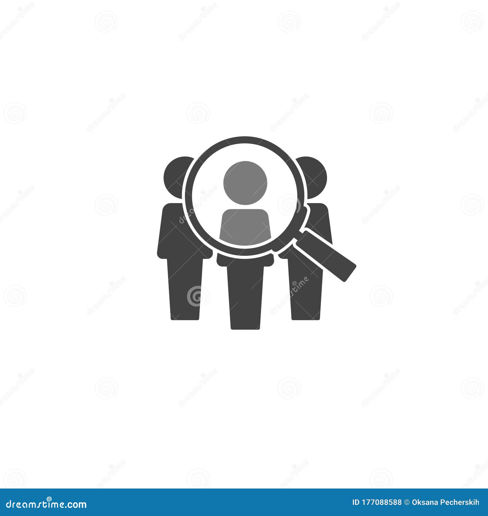Candidate Vector Icon on White Isolated Background. Layers Grouped for ...