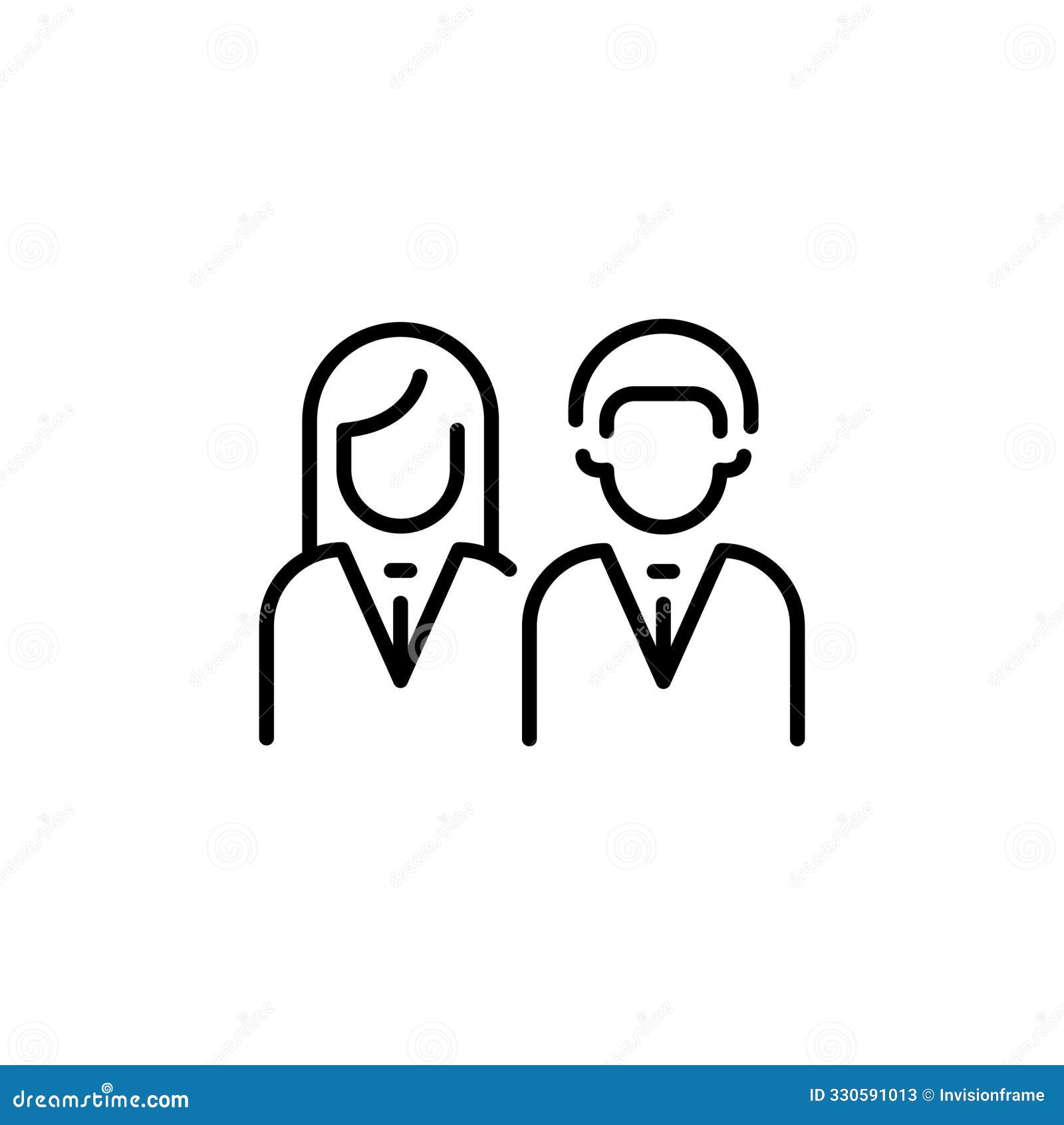 Candidates Icon On White Background. Simple Element Illustration From ...