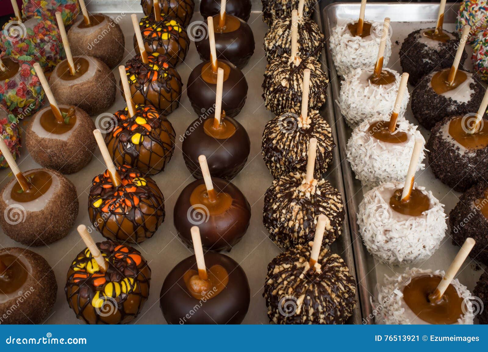 Candied Apples stock image. Image of apples, carnival - 76513921