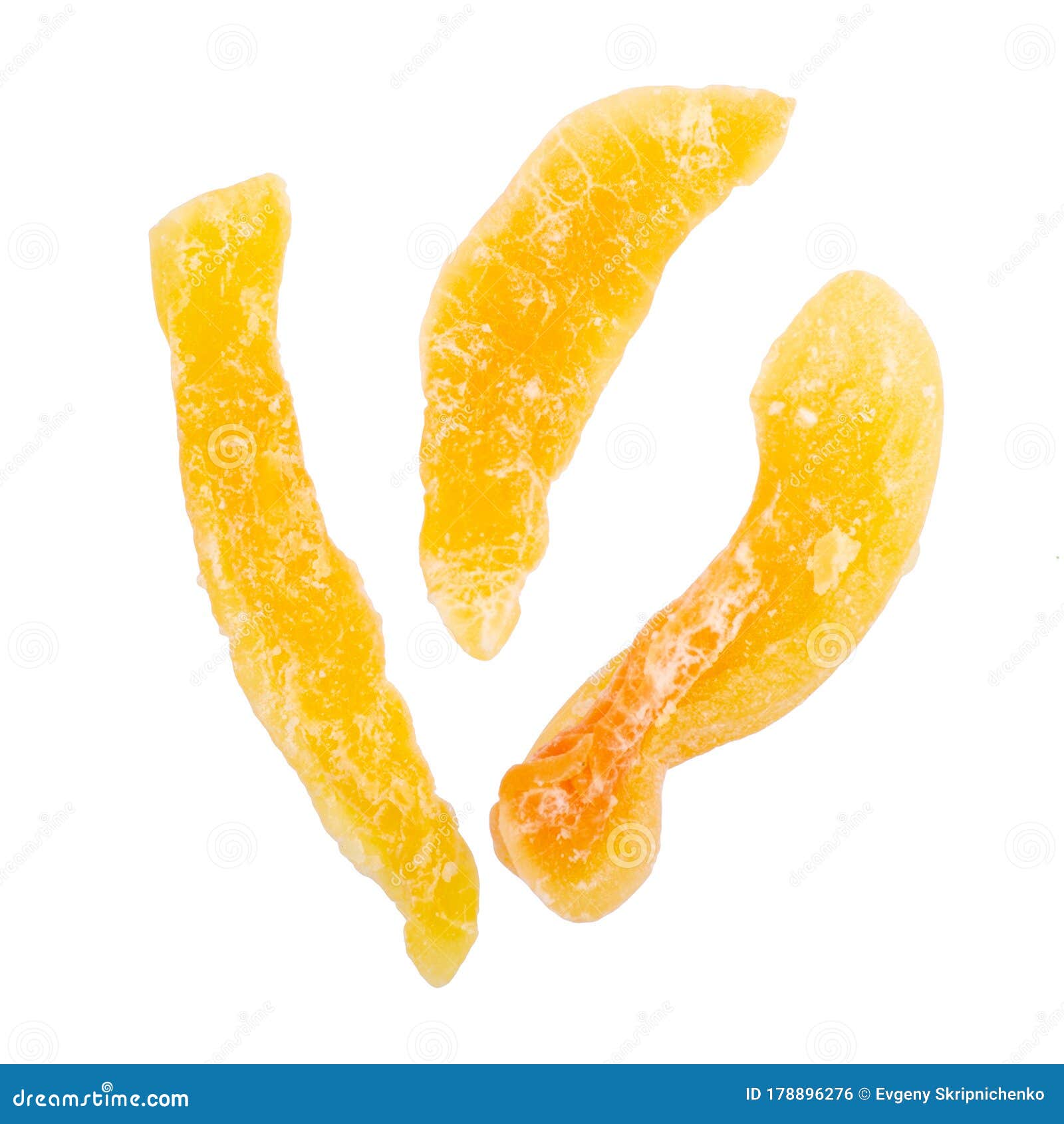 Candied Dry Melon with Sugar Stock Photo - Image of candied, dessert ...