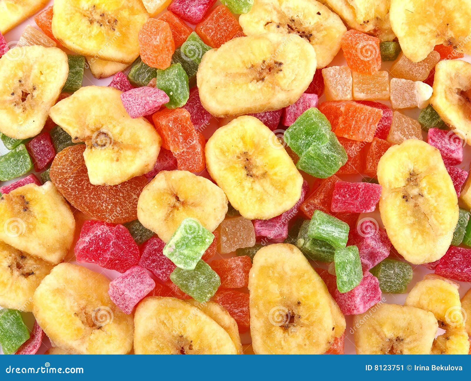 Candied fruits stock image. Image of meal, background - 8123751