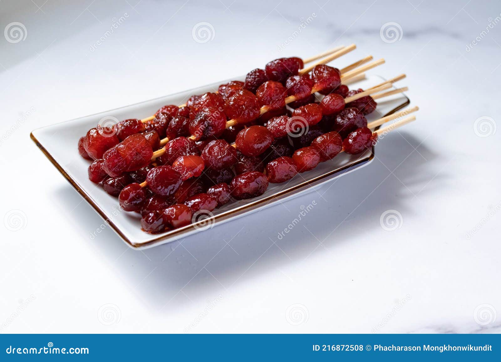 Candied Gooseberry Indian Gooseberry Candy in a White Plate Stock Photo ...