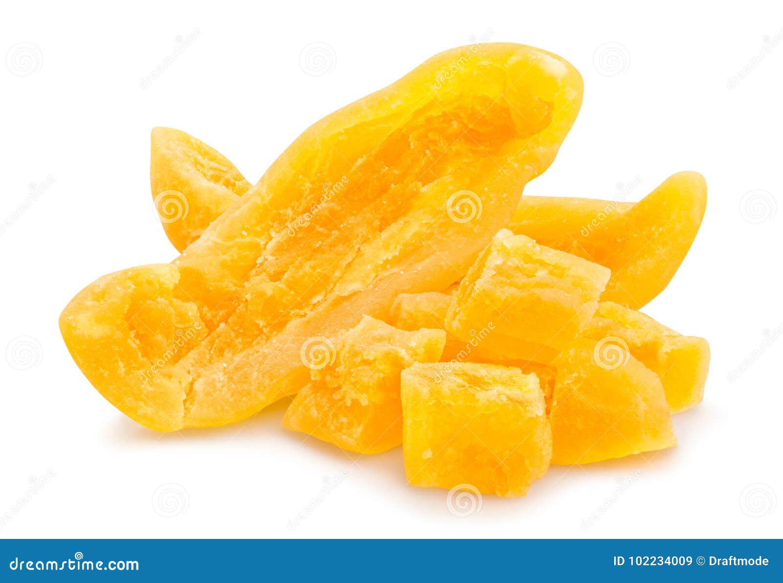 Candied melon stock image. Image of clipping, isolated - 102234009