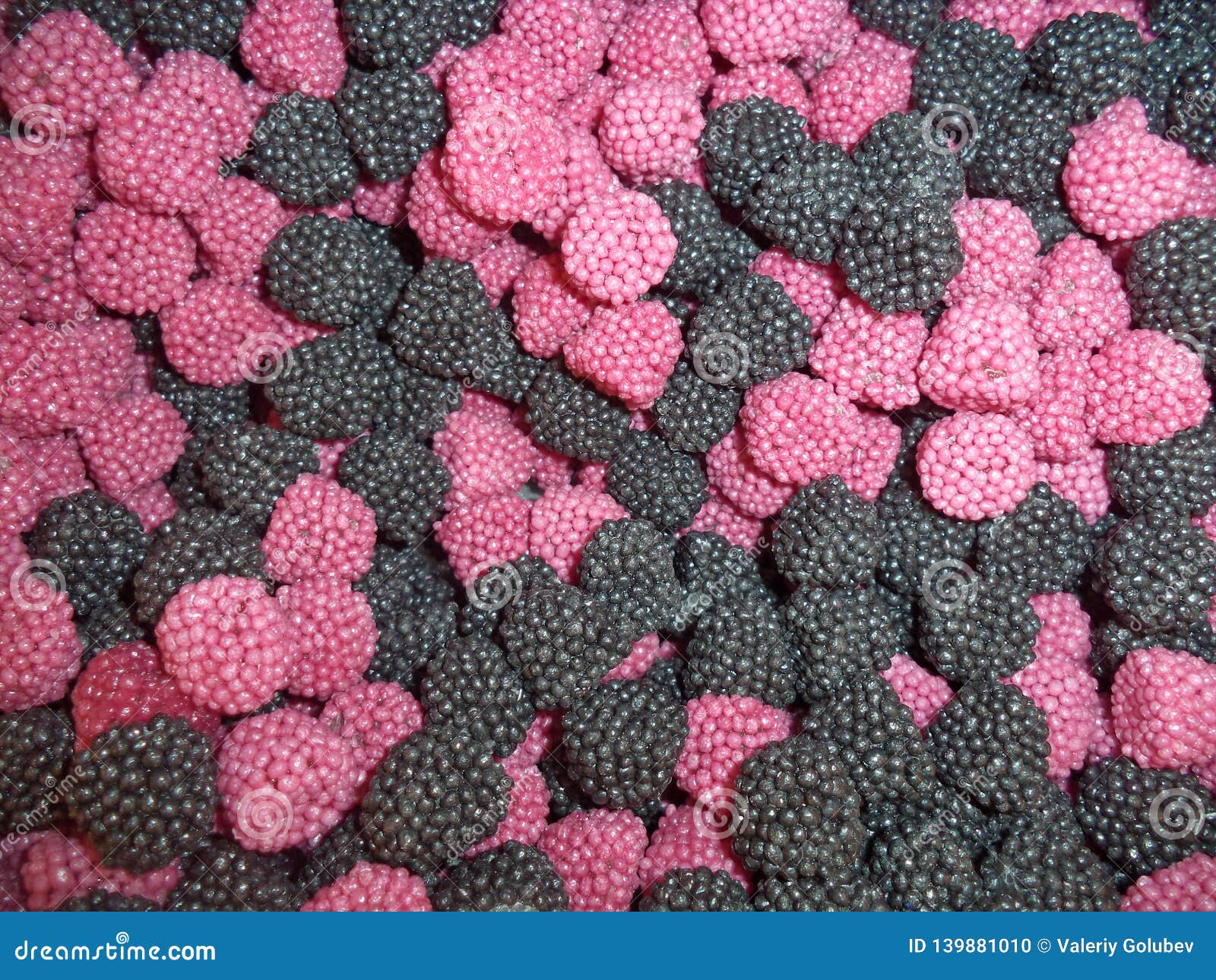 Candies in the Form of Blackberries Stock Photo - Image of blackberries ...