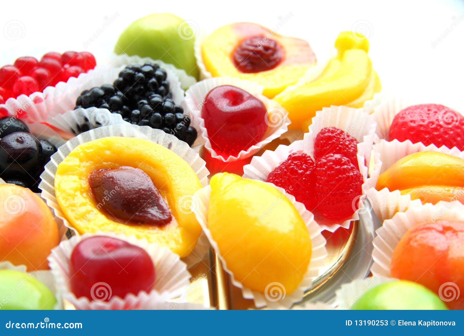 Candies in the Form of Fruits Stock Image - Image of meal, fruit: 13190253