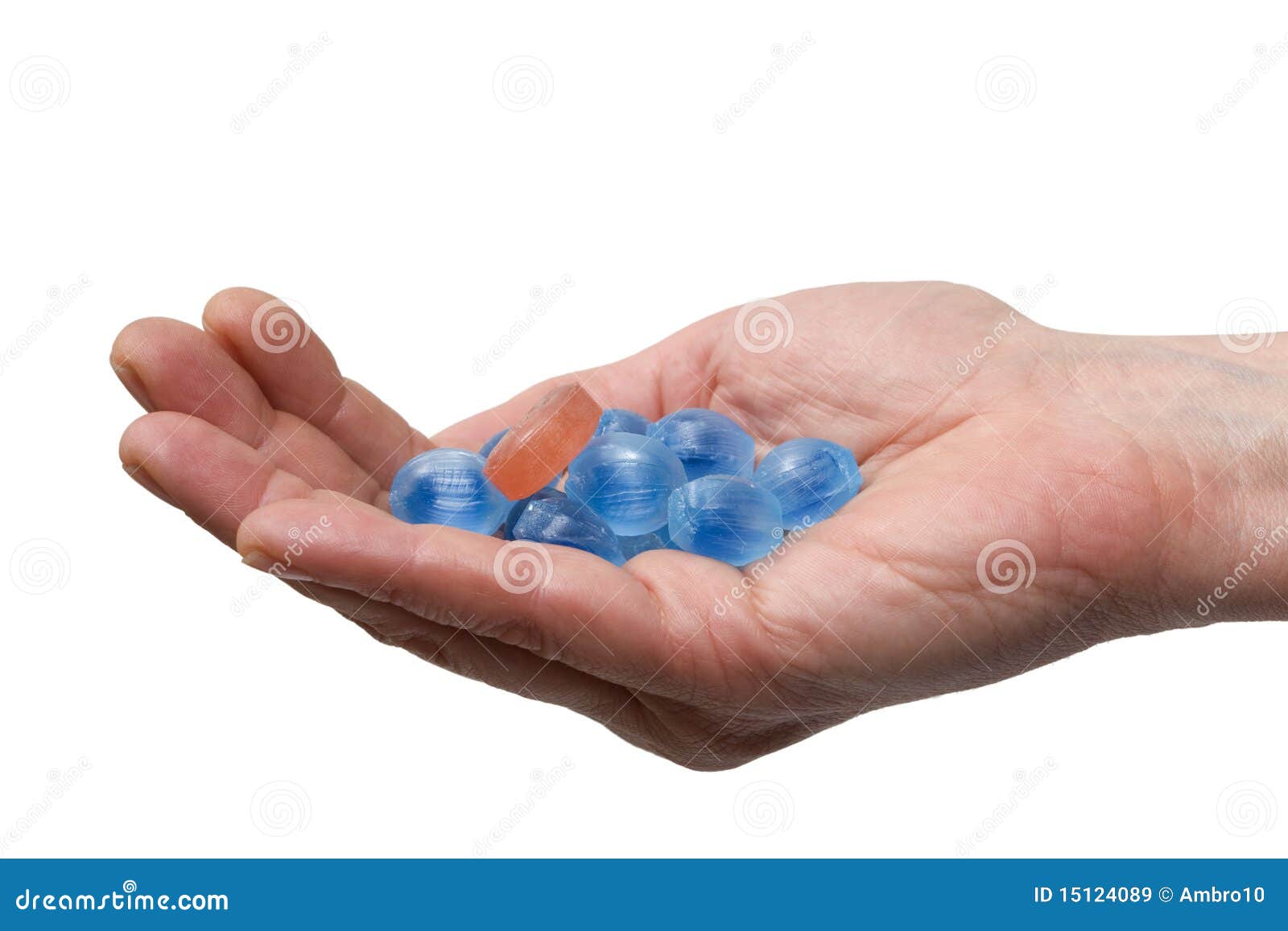 Candies in a hand stock image. Image of hands, sweets - 15124089