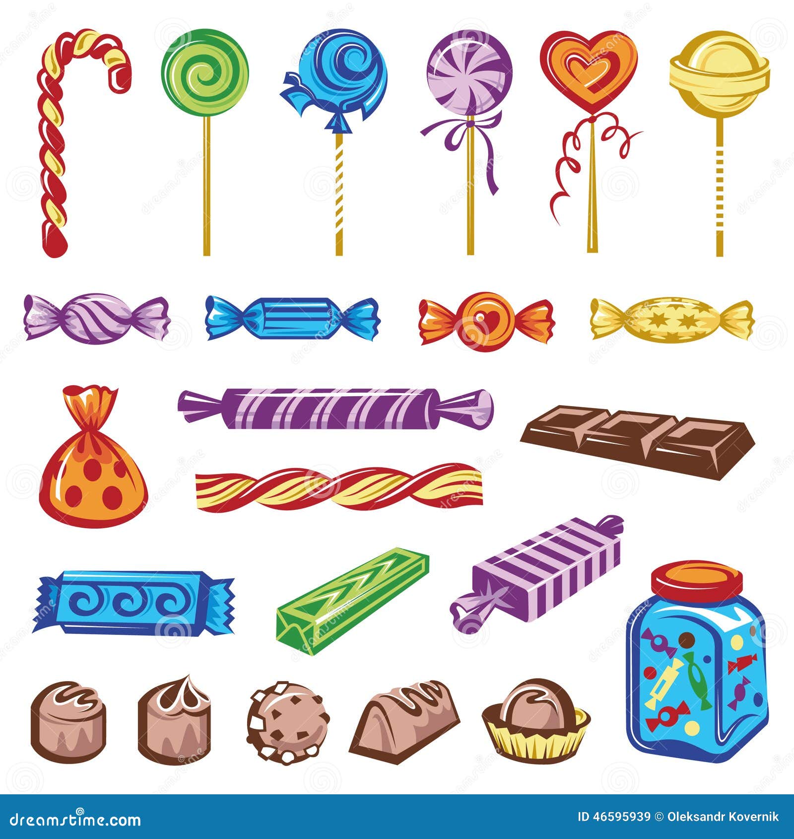 Candies Cartoons, Illustrations & Vector Stock Images - 101597 Pictures ...