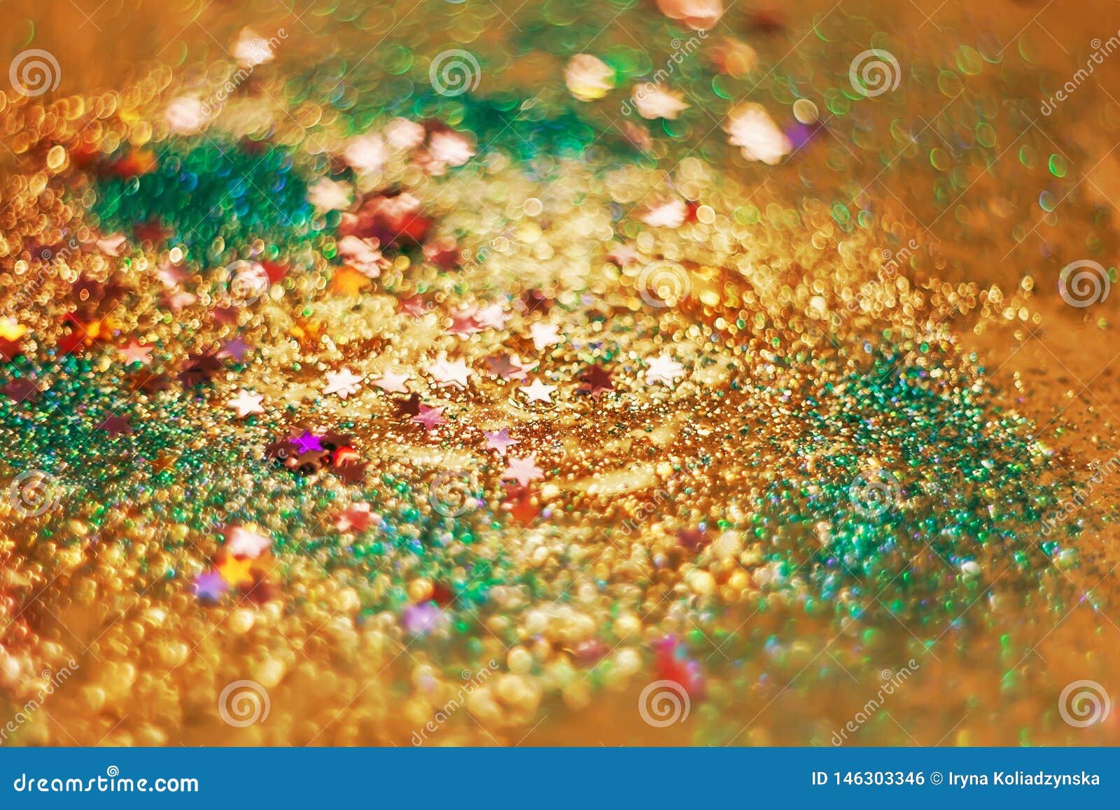 Candies, Sparkles and Sparkling Dust, Texture of a Bright Blurred Spark ...