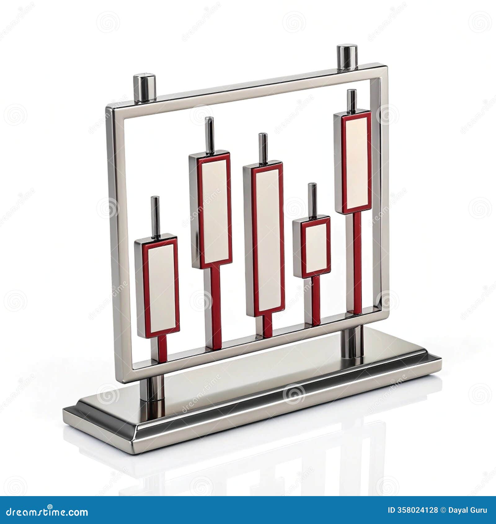 Candle Chart. Growth Graph Investment Finance Business Marketing Trends ...
