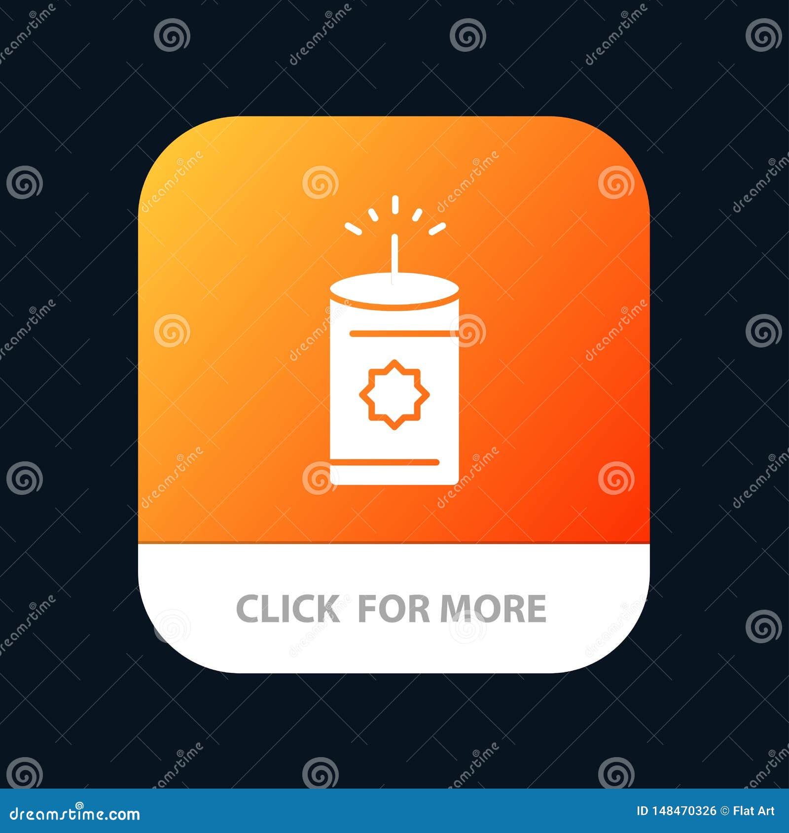 Candle, China, Chinese Mobile App Icon Design Stock Vector ...