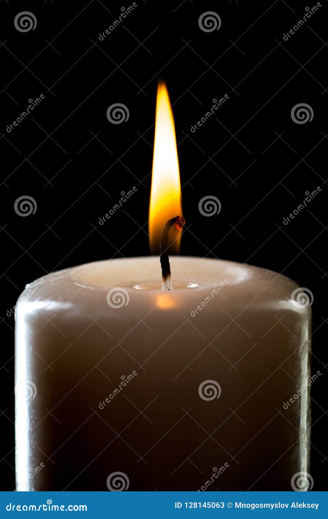Candle close up stock image. Image of candle, fire, light - 128145063