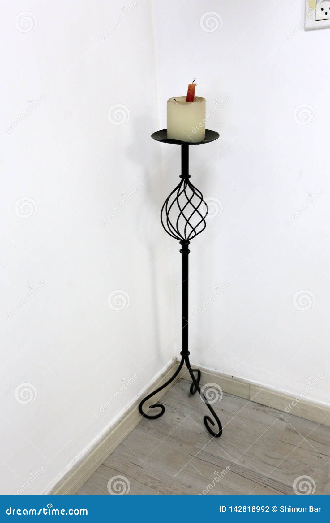 Candle - a Device for Lighting Stock Photo - Image of source, device ...