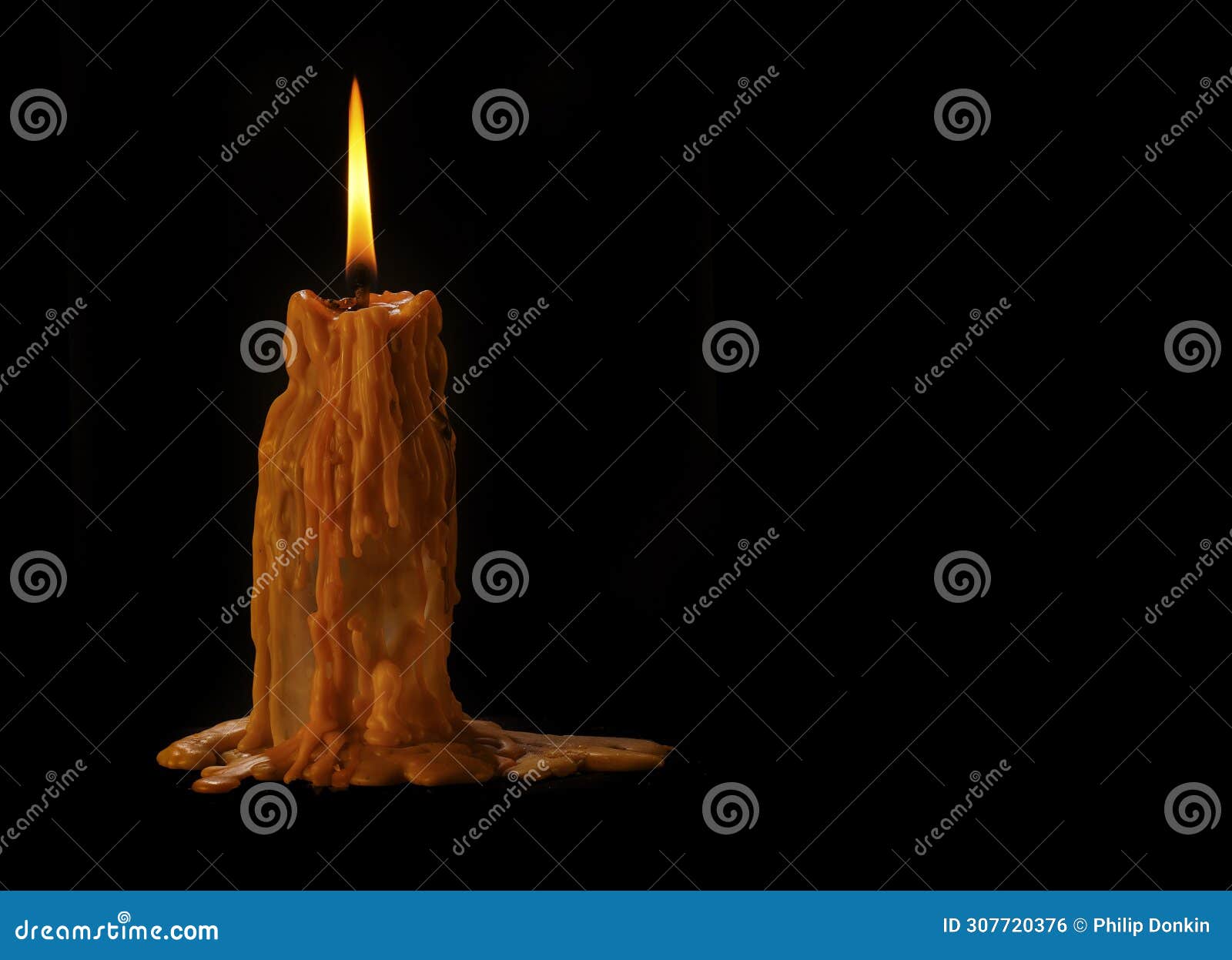 Candle with Dramatic Smoke Background and Lighting Effects and Antique ...