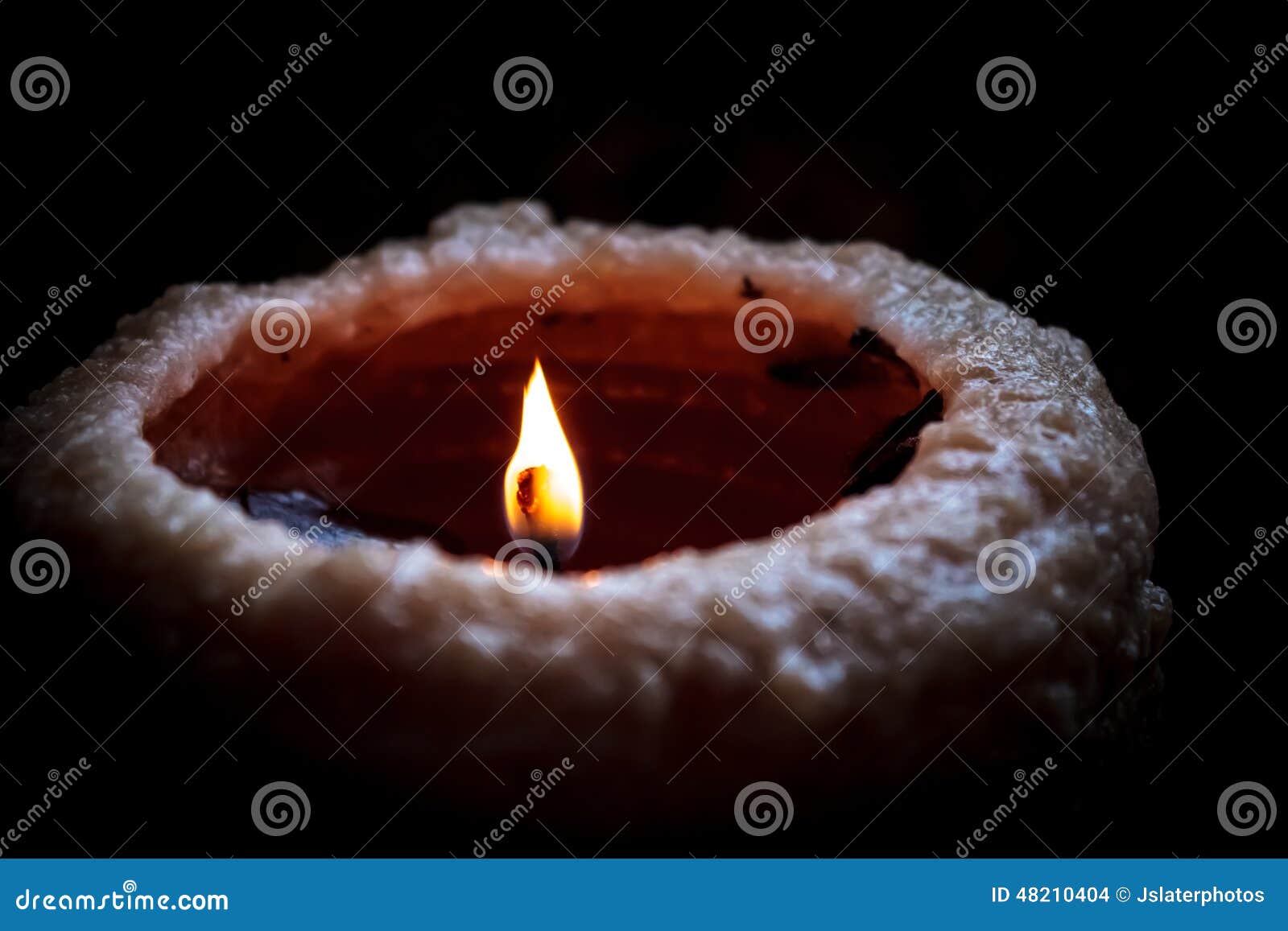 Candle Fading into Black Background Stock Photo - Image of candle ...