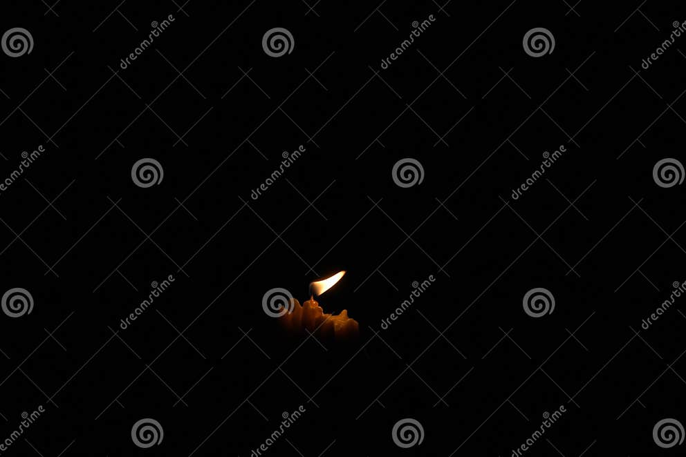 Candle Flame with Exploding Flammable Liquid Sprayed Onto Flame ...