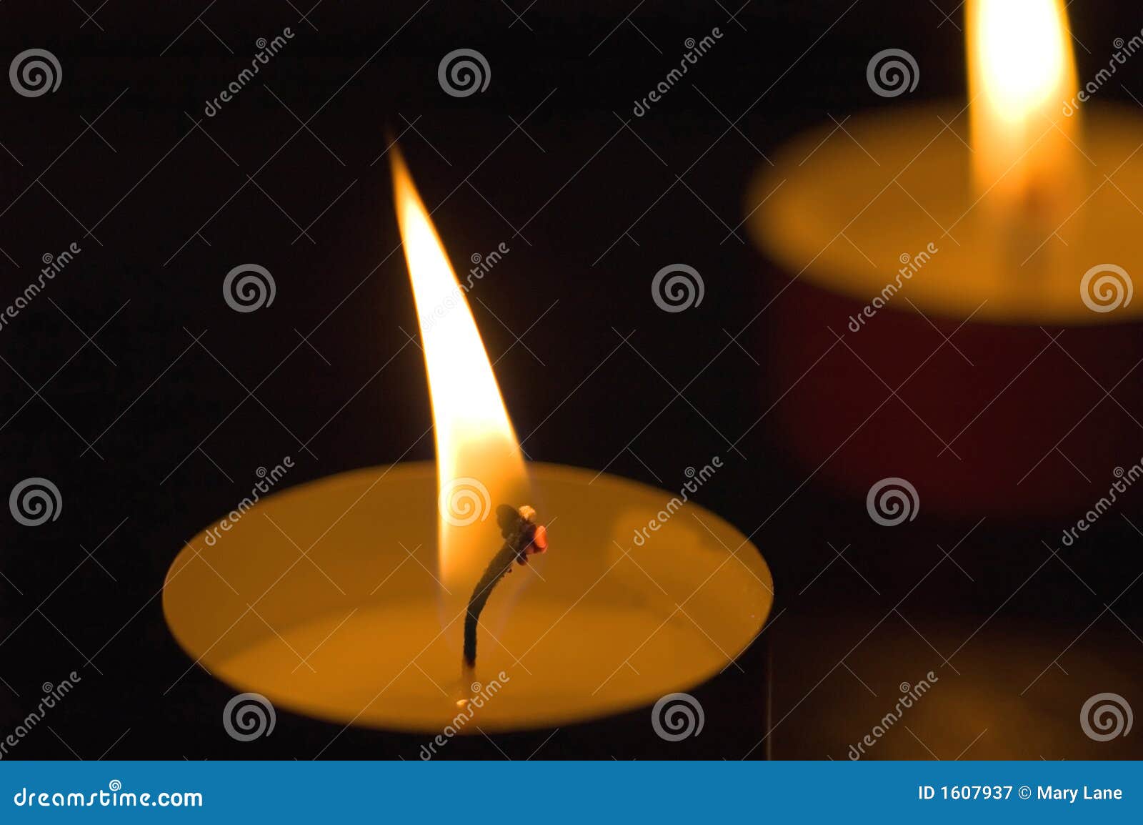 Candle Glow stock image. Image of wick, candle, religion - 1607937