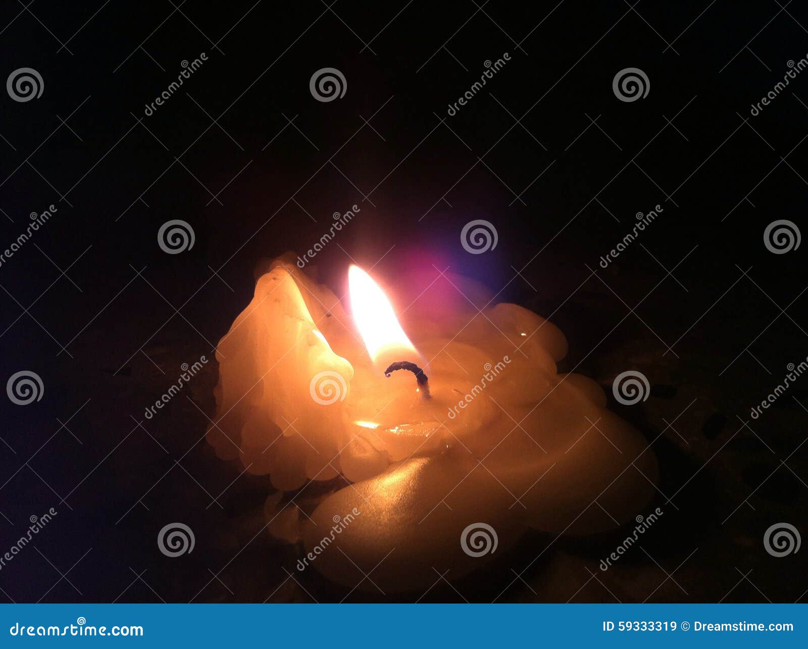 Candle Glow editorial stock image. Image of candle, glow - 59333319