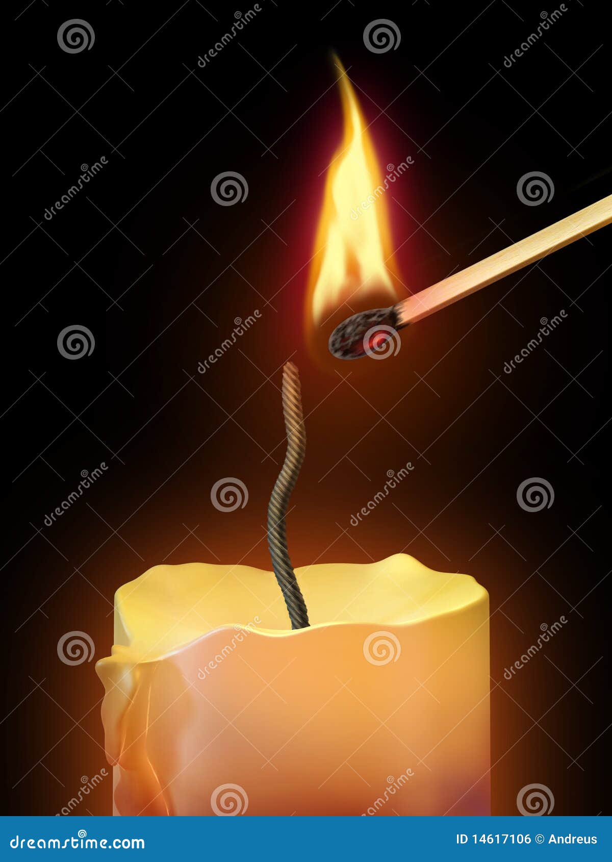 Match Candle Stock Illustrations – 1,478 Match Candle Stock ...