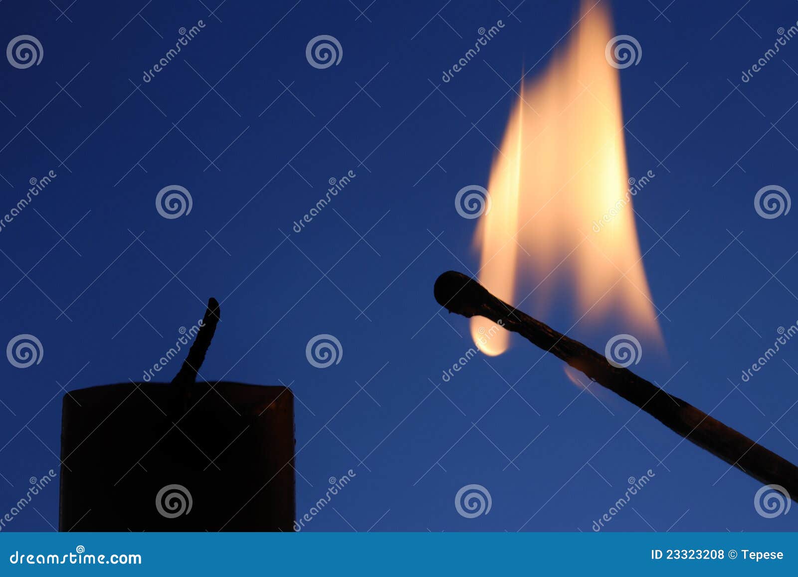 Candle without Light stock photo. Image of decoration - 23323208