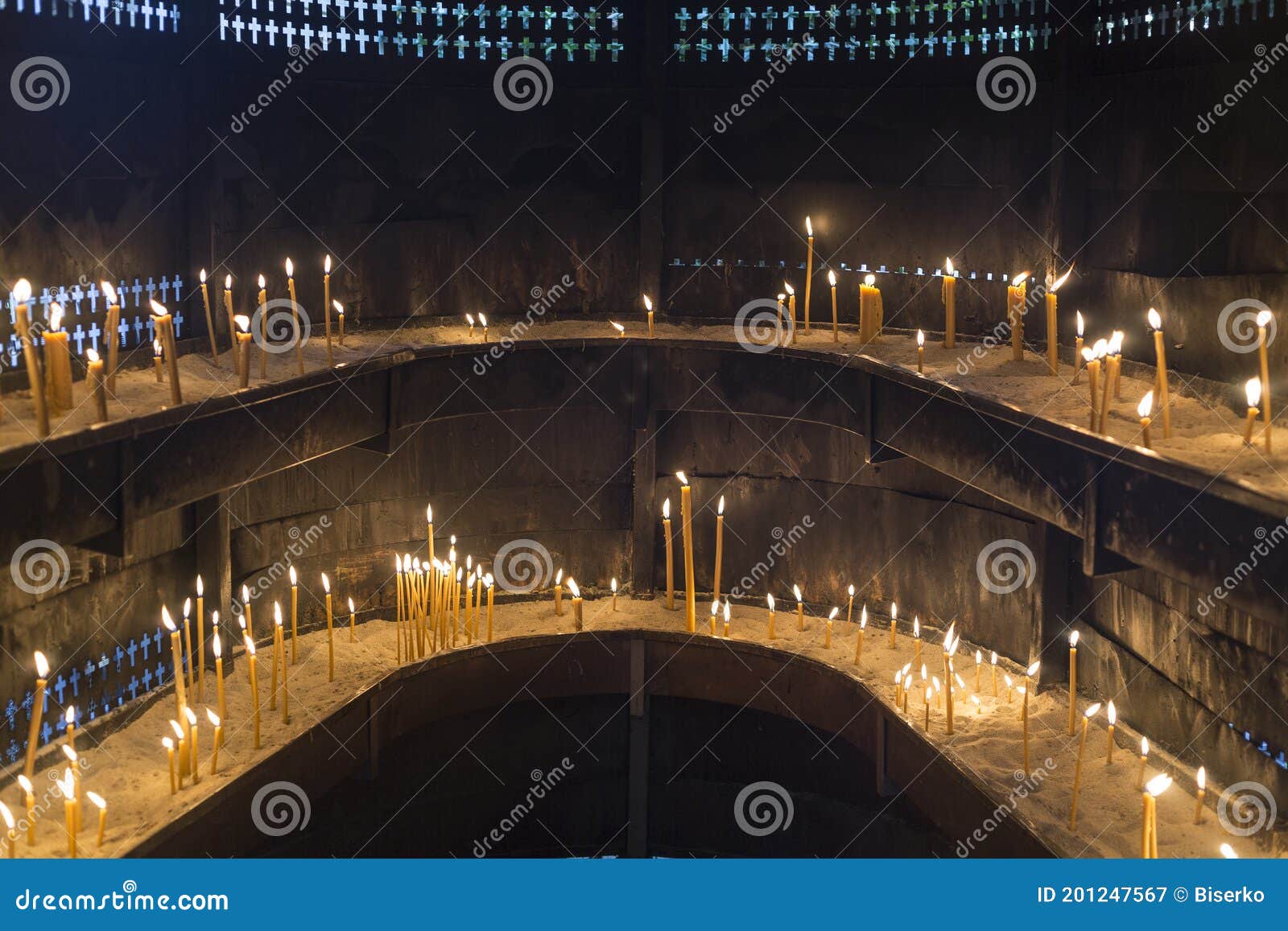 Candle Light in the Mourning Space Stock Image - Image of candle, save ...