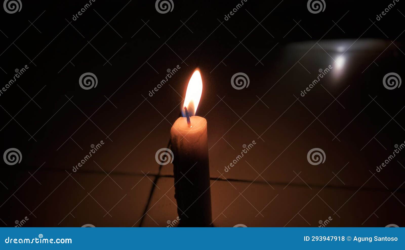 Candle. Light a Candle in the Dark Stock Photo - Image of candle ...