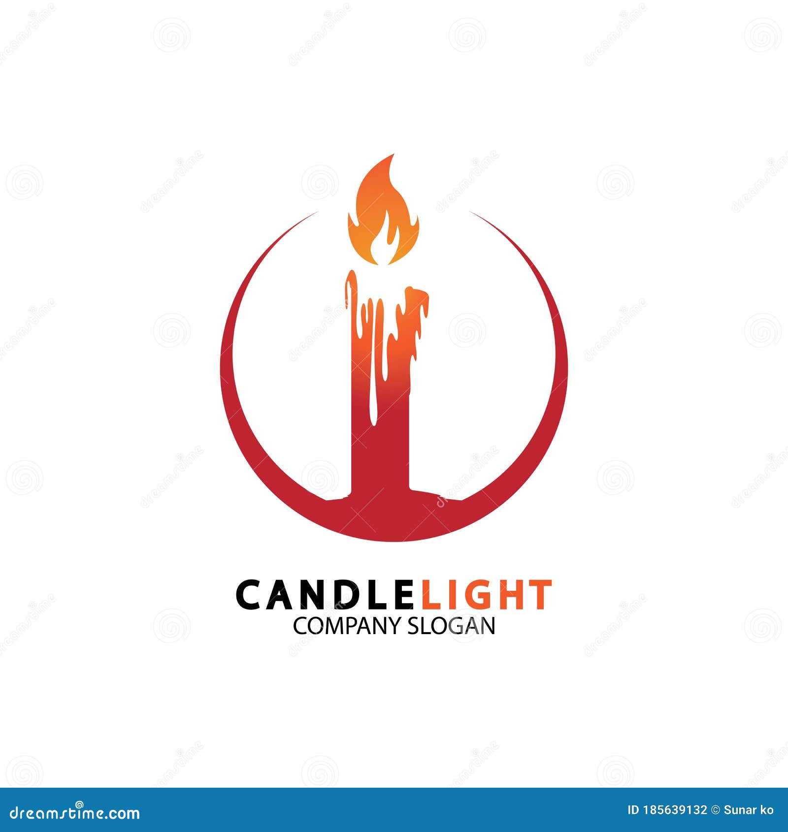 Candle Light Icon Logo Design Vector Template Stock Vector ... Candle Light Icon Logo Design Vector Template Stock Vector ...