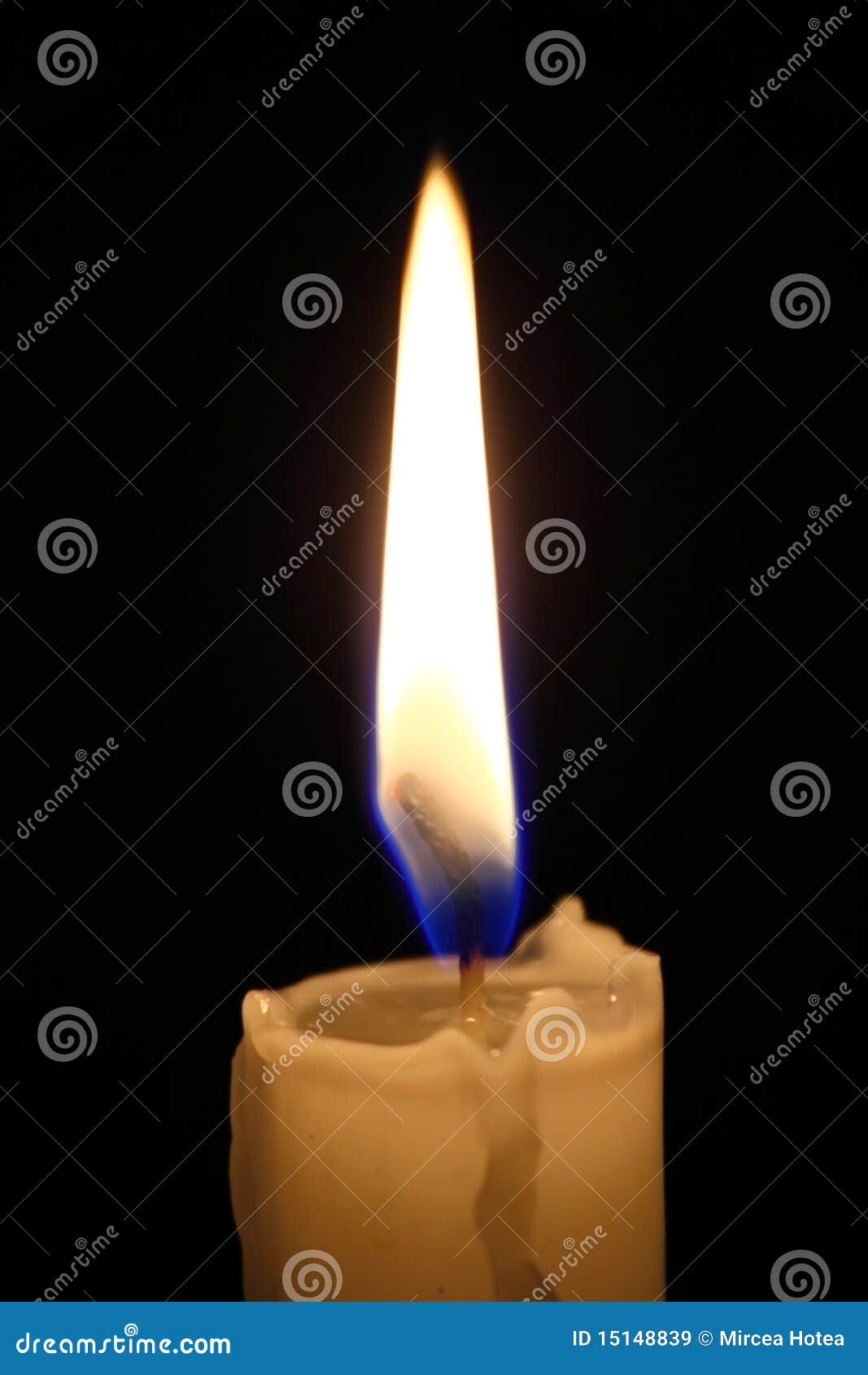 Candle light macro stock image. Image of candle, black - 15148839