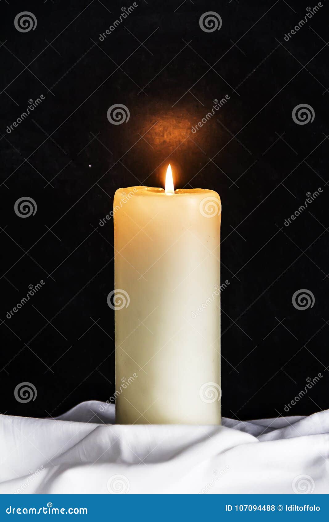Candle Light stock photo. Image of reflection, dream - 107094488