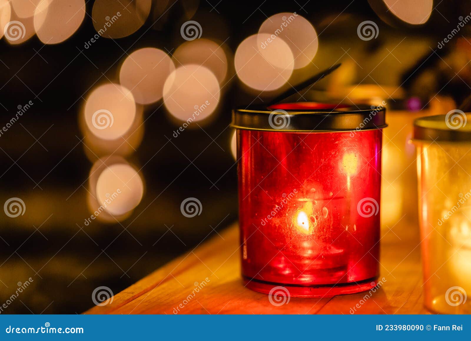 Candle light up stock photo. Image of pray, candles - 233980090