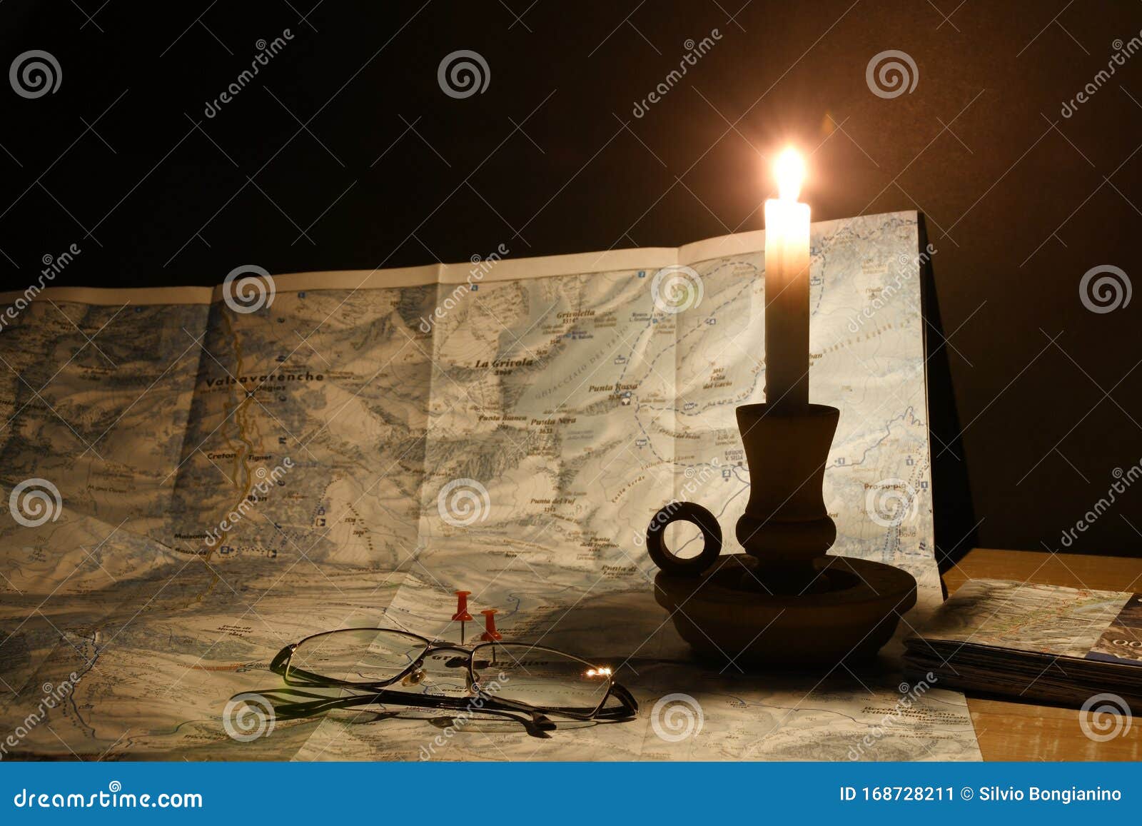 The candle lit map stock image. Image of suffused, praying - 168728211