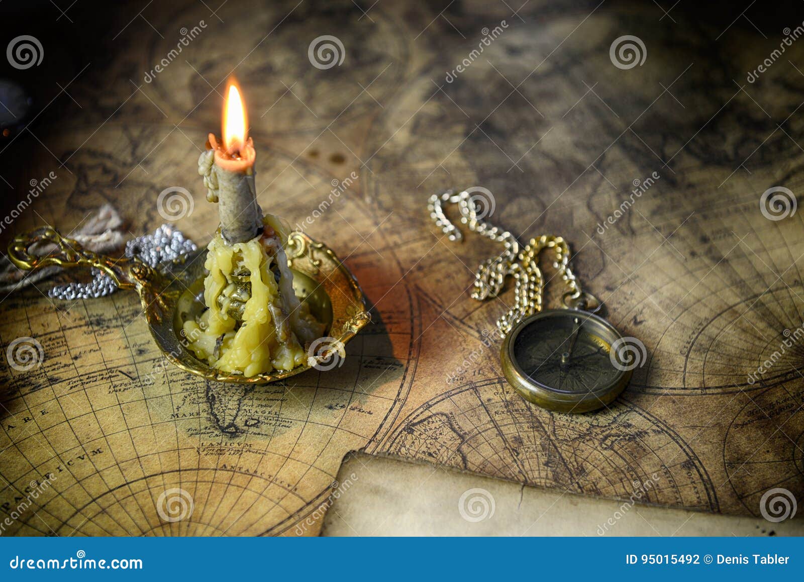 Candle on map stock photo. Image of candle, vintage, paper - 95015492