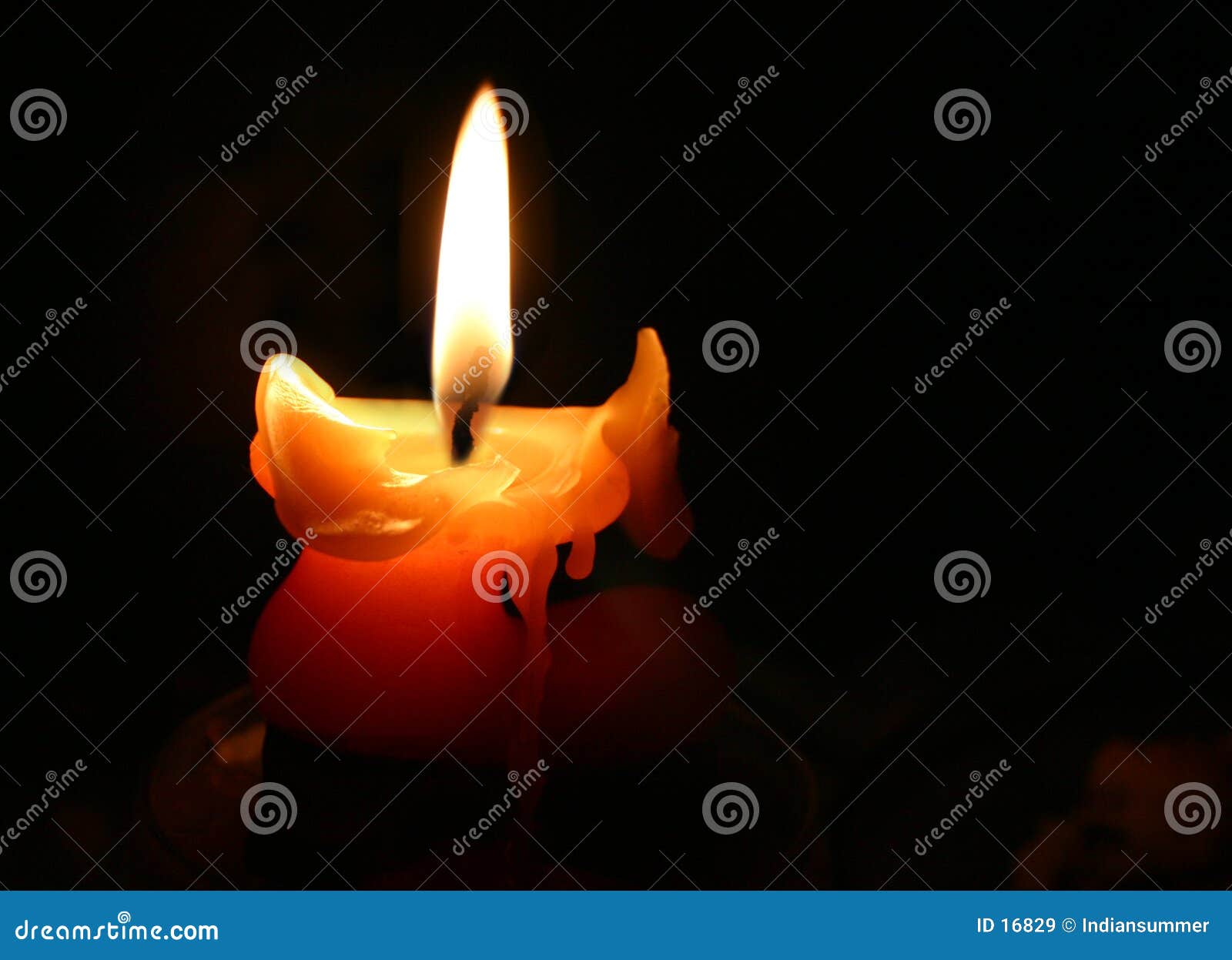 Candle in the night stock image. Image of flare, flame, bonfire - 16829