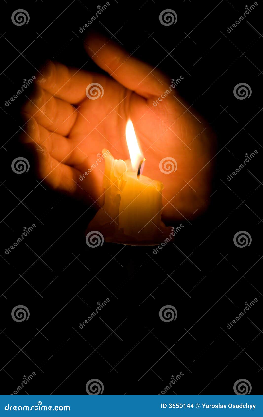Candle in night stock photo. Image of faith, isolated - 3650144