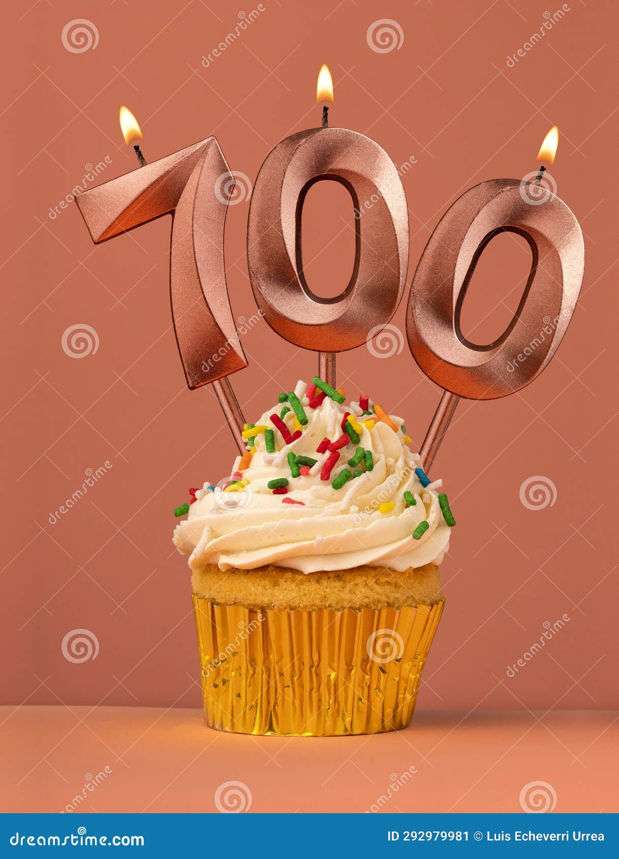 Candle Number 700 - Number of Followers or Likes Stock Image - Image of ...