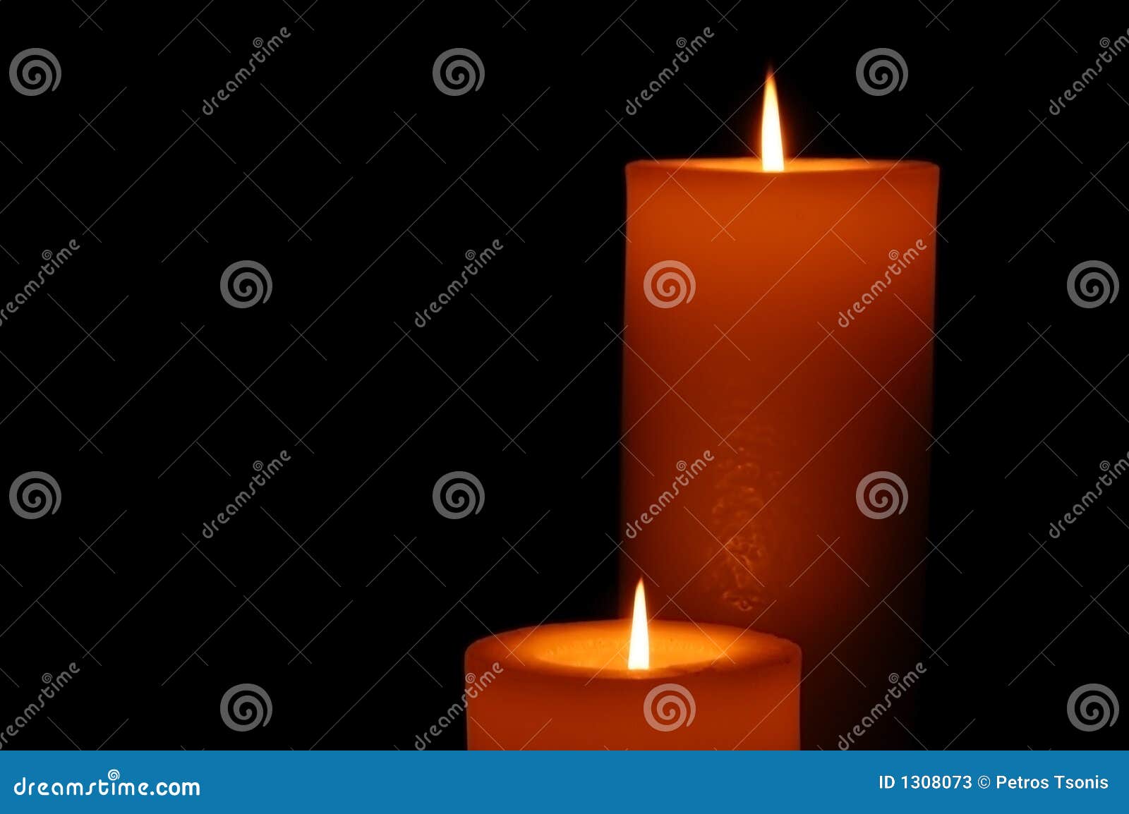 Candle portrait stock image. Image of flame, holy, easter - 1308073