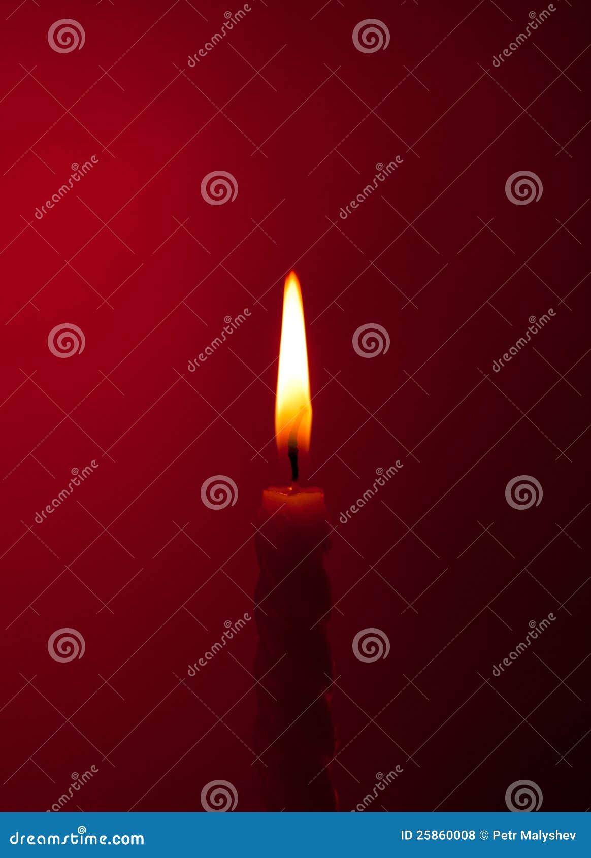 Candle on Red stock photo. Image of light, atmosphere - 25860008