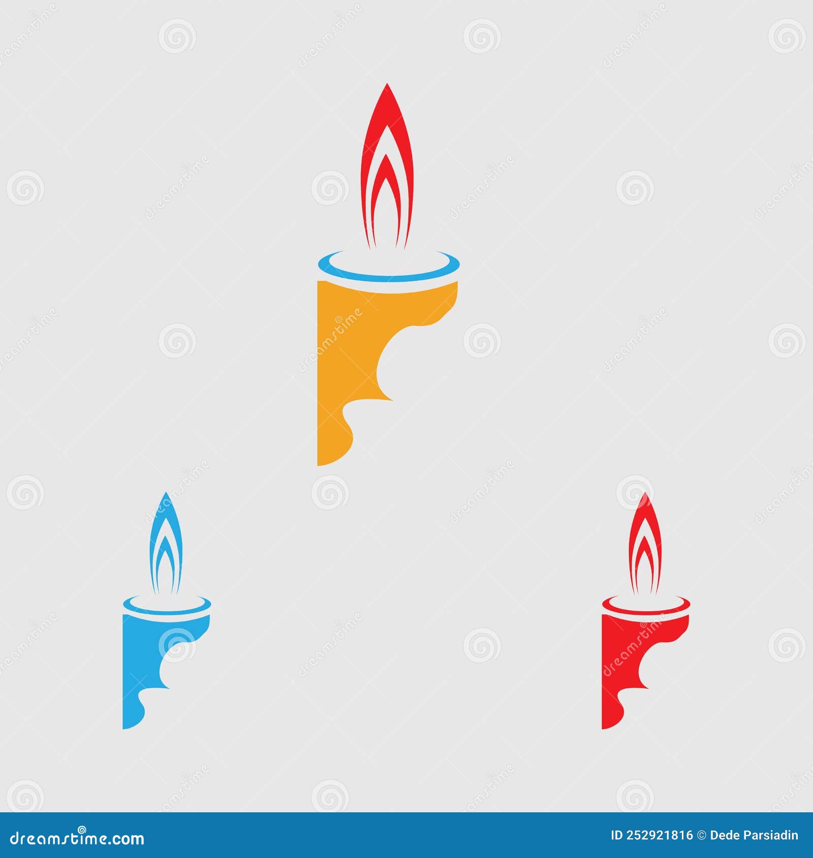Candle2 stock vector. Illustration of church, christmas - 252921816